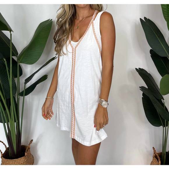 Pitusa | Swim | New Pitusa Pima Mini Sundress In White | Poshmark